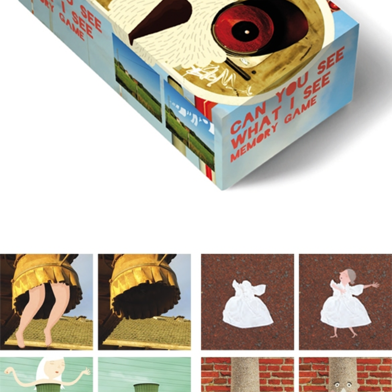 Can You See What I See Memory game | Milledoni - Spot on gifts