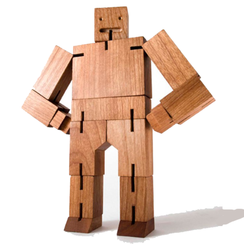 Cubebot de 3D robot puzzel | Milledoni - Spot on gifts