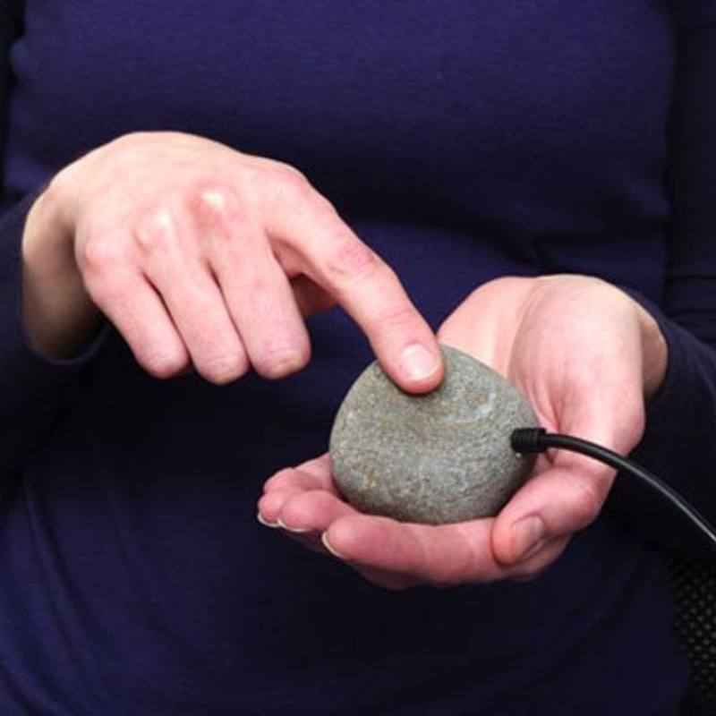 Pet Rock met USB snoertje | Milledoni - Spot on gifts