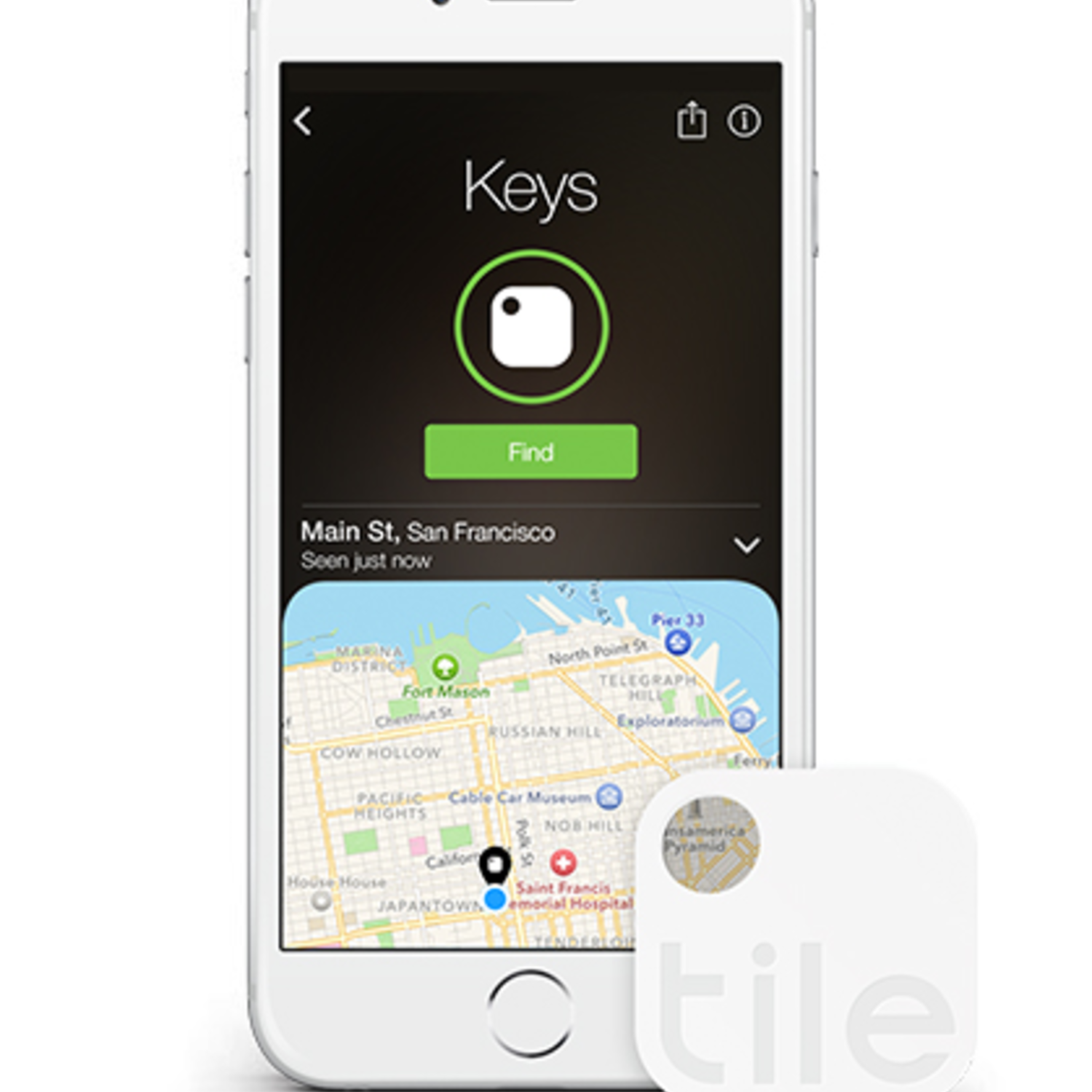 Tile Bluetooth tracker | Milledoni - Spot on gifts